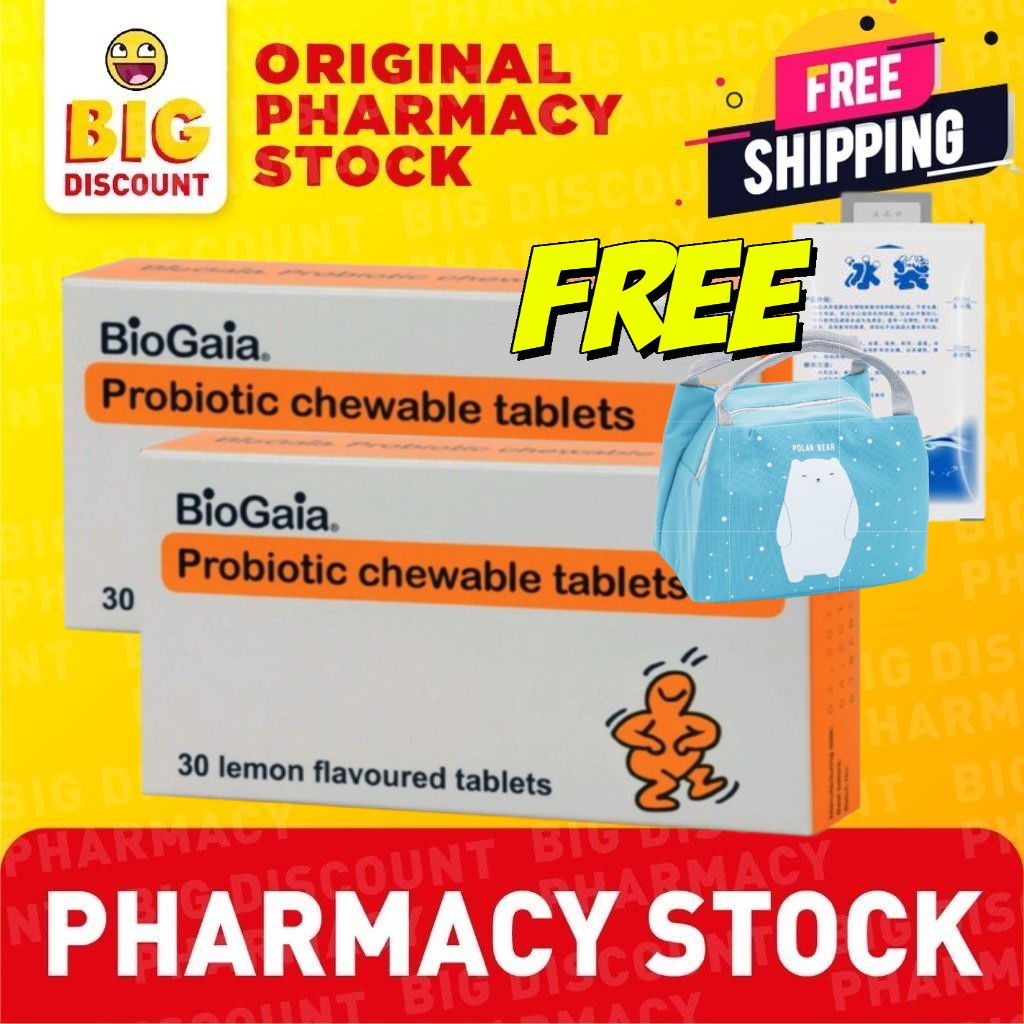 BioGaia Probiotic Chewable Tablets 30S/ 30SX2/ 30SX4 | Shopee Malaysia