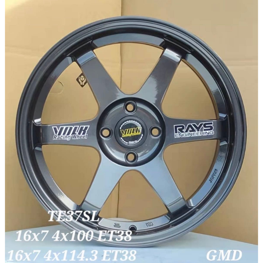 TE37 SL RAYS WHEEL FLOWFORMING WHEEL THAILAND LIGHT WEIGHT 15inch ...