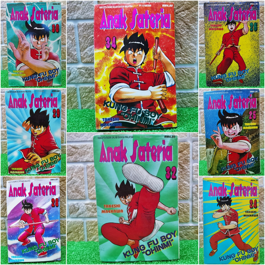 PRELOVED 』 Komik Anak Sateria Chinmi Kungfu Boy (Comics House) Karya Takeshi Maekawa Manga Jepun ...