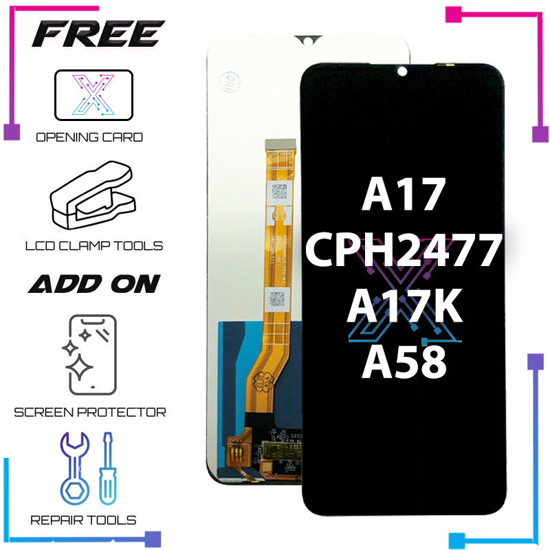 LCD SCREEN DISPLAY FOR OPPO A17 CPH2477 / A17K / A18 CPH2591 / A38 ...