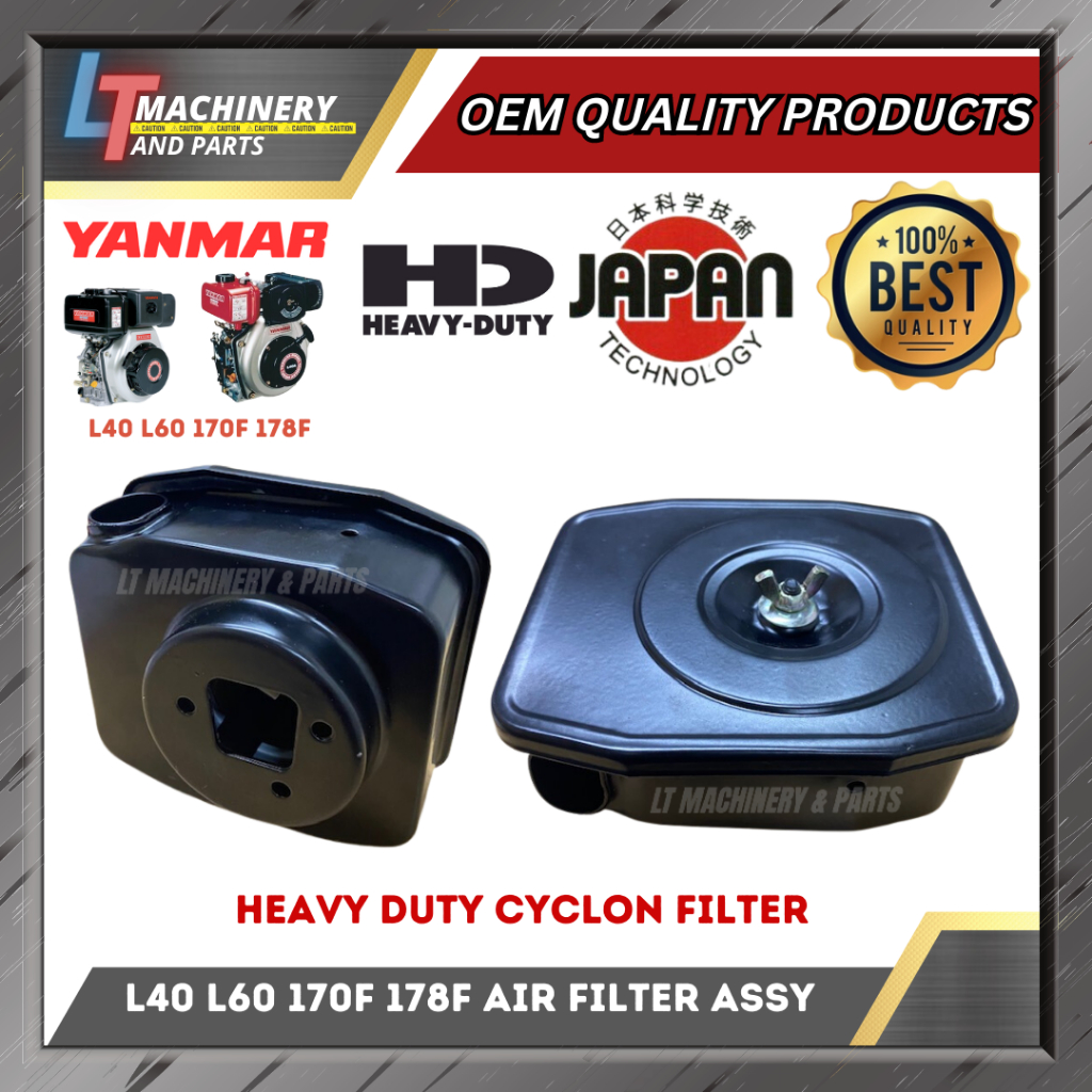 Yanmar China Engine L40 L60 170F 178F Diesel Engine Air Cleaner Assy ...