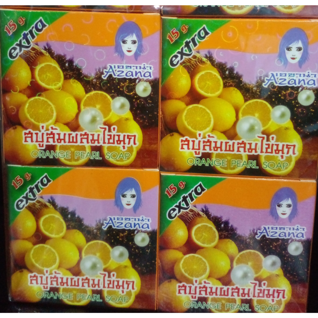 ORANGE PEARL SOAP (MADE IN THAILAND) | Shopee Malaysia