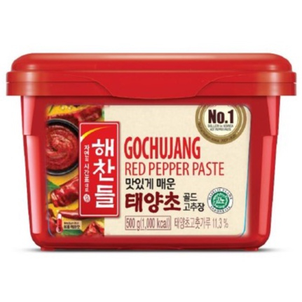 [Halal] CJ Haechandle Taeyangcho Gold Gochujang Doenjang Soybean Paste SSamjang 500g Korea Red ...