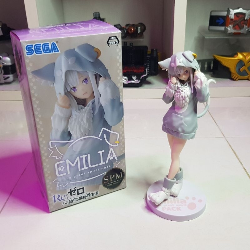 SEGA Re:Zero Emilia Starting Life In Another World The Great Spirit Pack SPM Super Premium ...