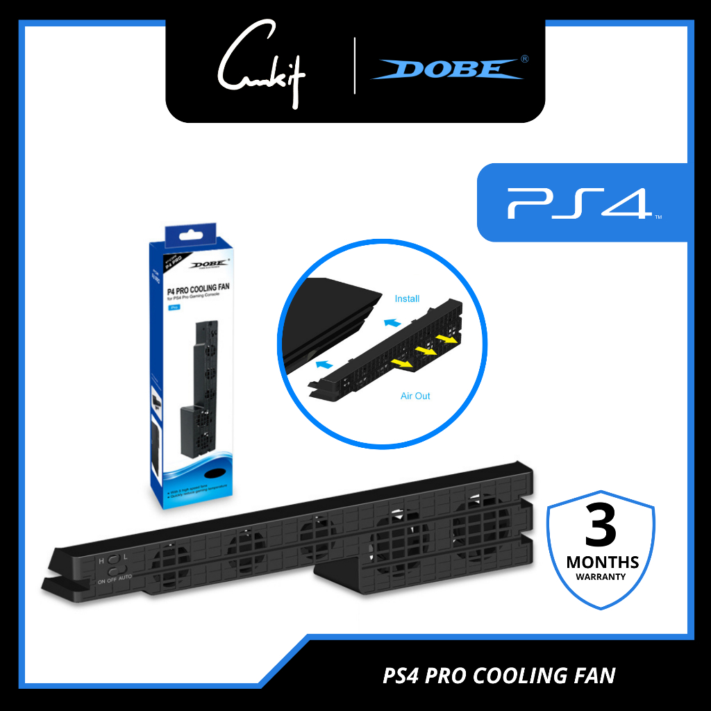 10.10 SALE 】DOBE PS4 PRO Cooling Fan PS4 5 Fan USB Cooling Fan | Shopee ...