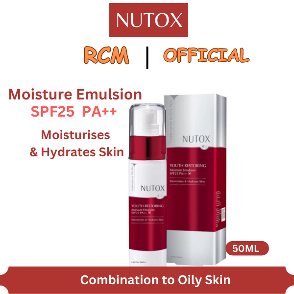 NUTOX YOUTH RESTORING Moisture Emulsion SPF 25 PA++ - Combination to ...