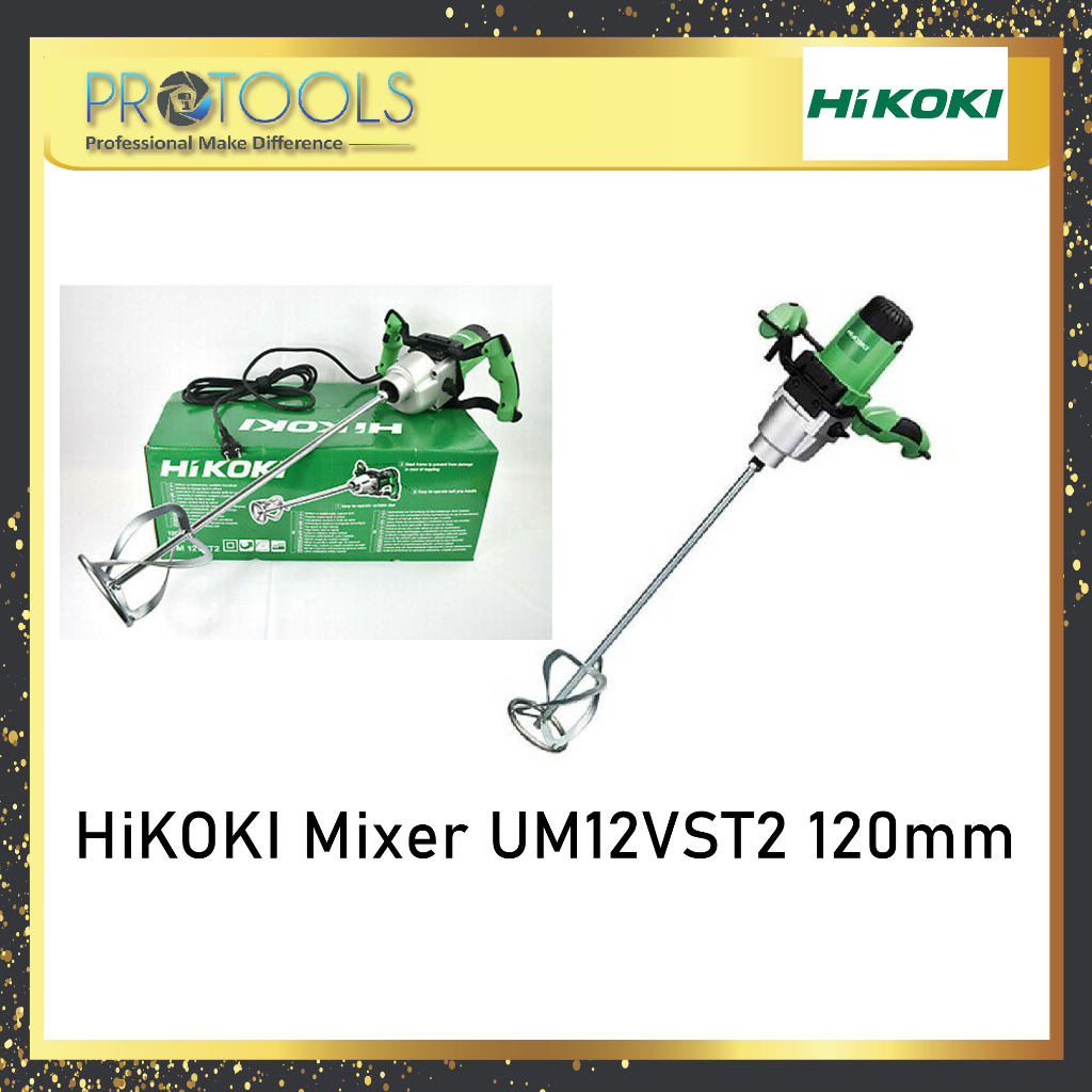 HiKOKI Mixer UM12VST2 120mm | Shopee Malaysia