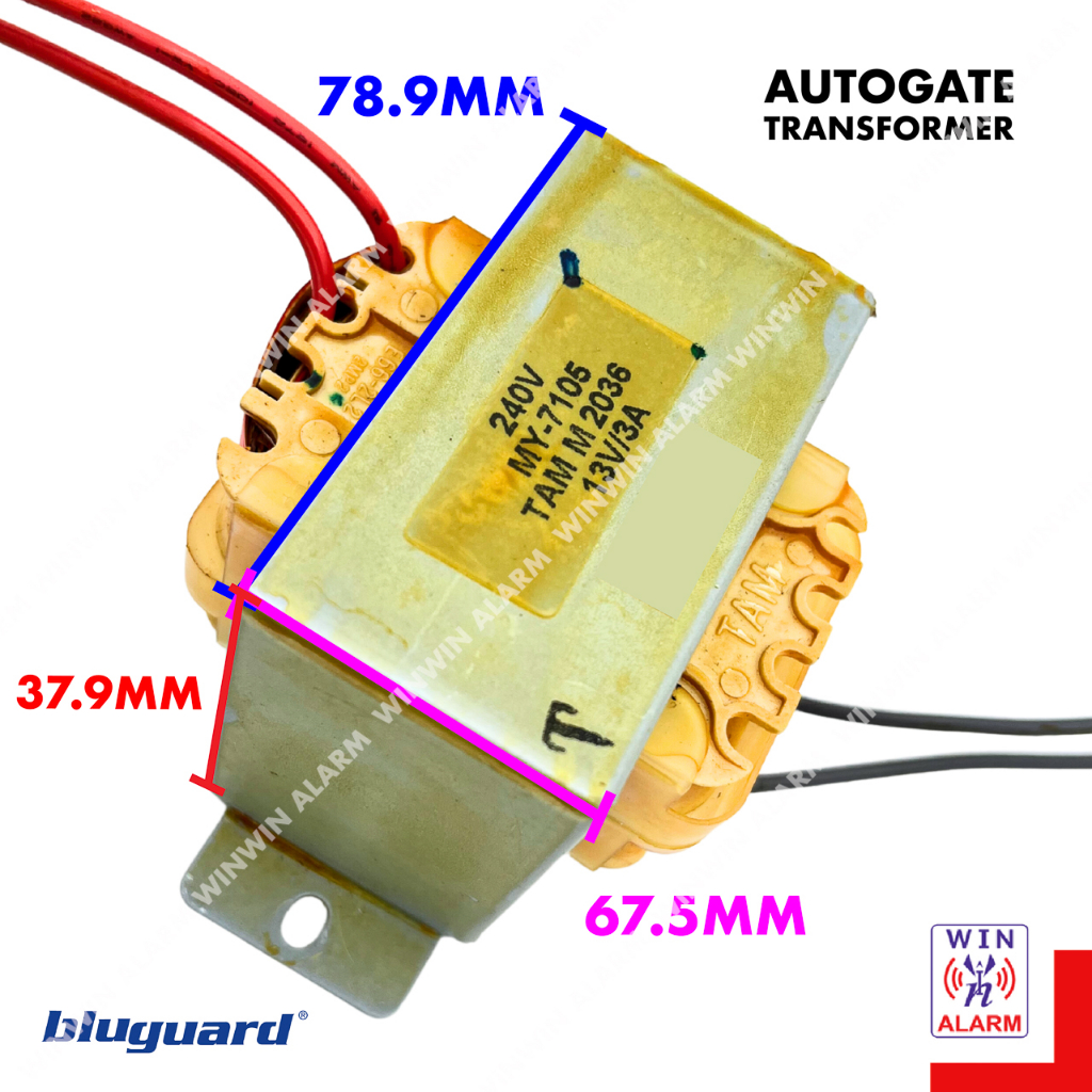 Bluguard Alarm System Transformer 13V/3A 240V | Shopee Malaysia