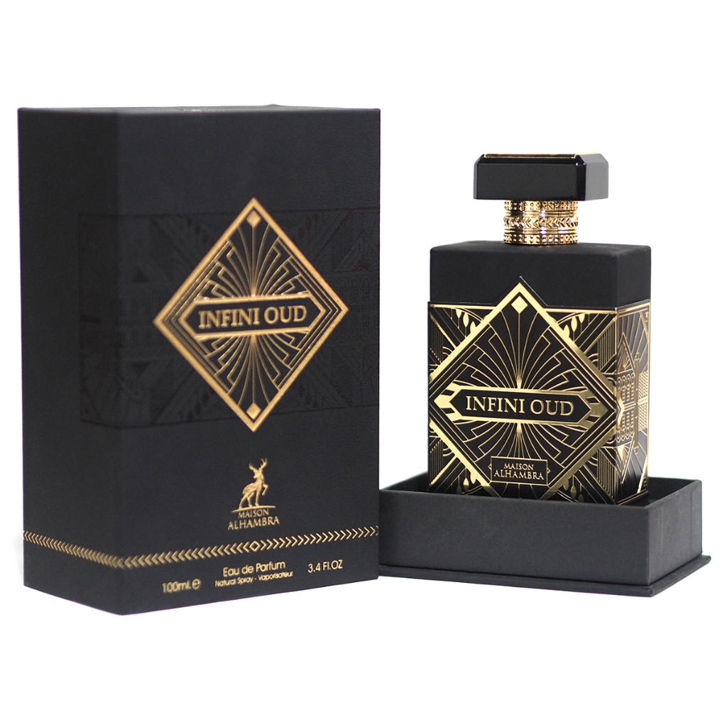 Infini Oud Perfume 100ML for Men by Maison Alhambra, Minyak Wangi Arab ...
