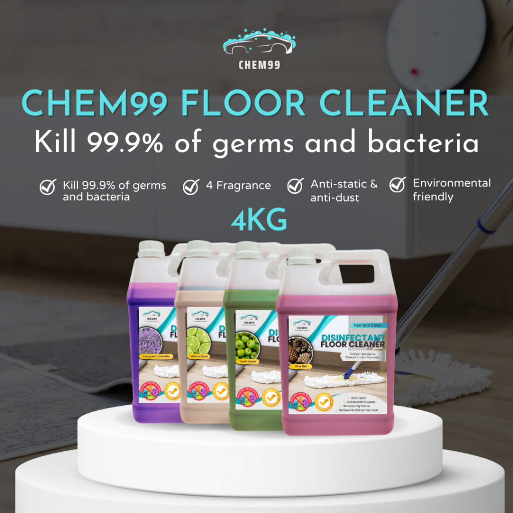 Chem 99 Clean Floor Cleaner 4L Pencuci Lantai Sabun Lantai Floor ...