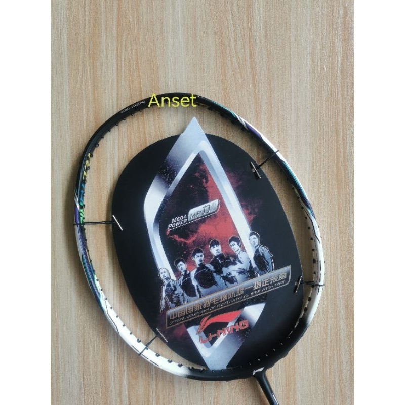 RACKET LI NING TECTONIC 9 FREE String + Bag + Grip Ready Stock | Shopee ...