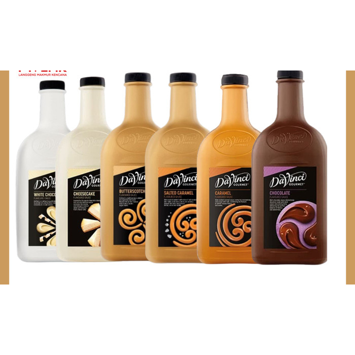 [READY STOCK] DaVinci Gourmet 2L CHOCOLATE, CARAMEL, CHEESECAKE, SALTED ...