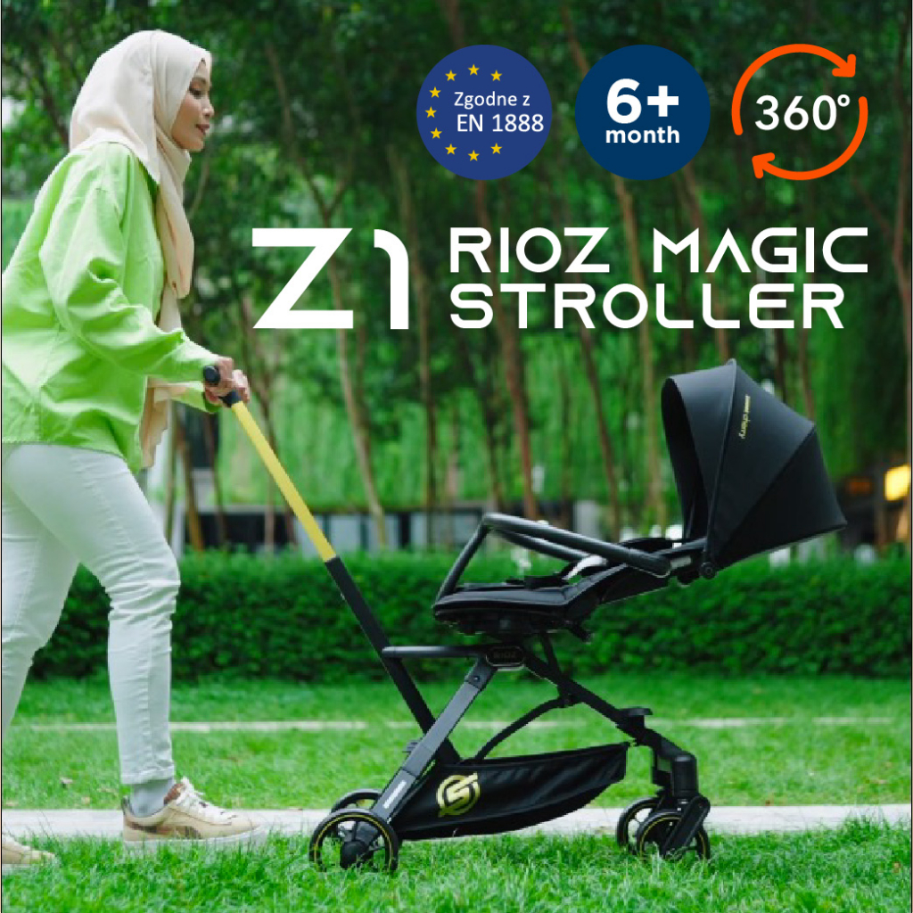 Sweet Cherry Z1 Rioz Magic Stroller with EN Standard, Two-way Facing by ...