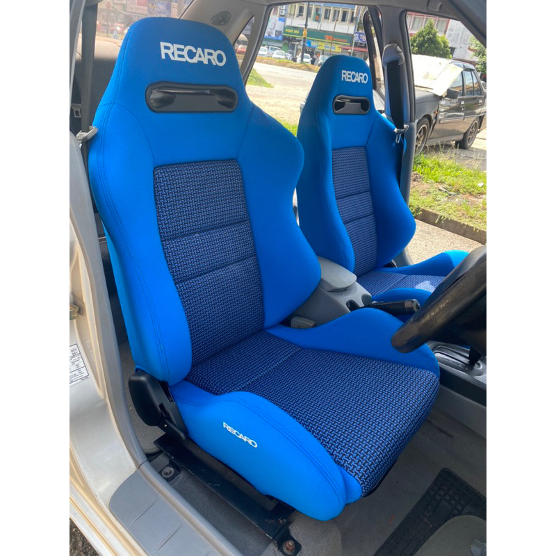 Recaro sr3 tomcat Biru Bucket | Shopee Malaysia