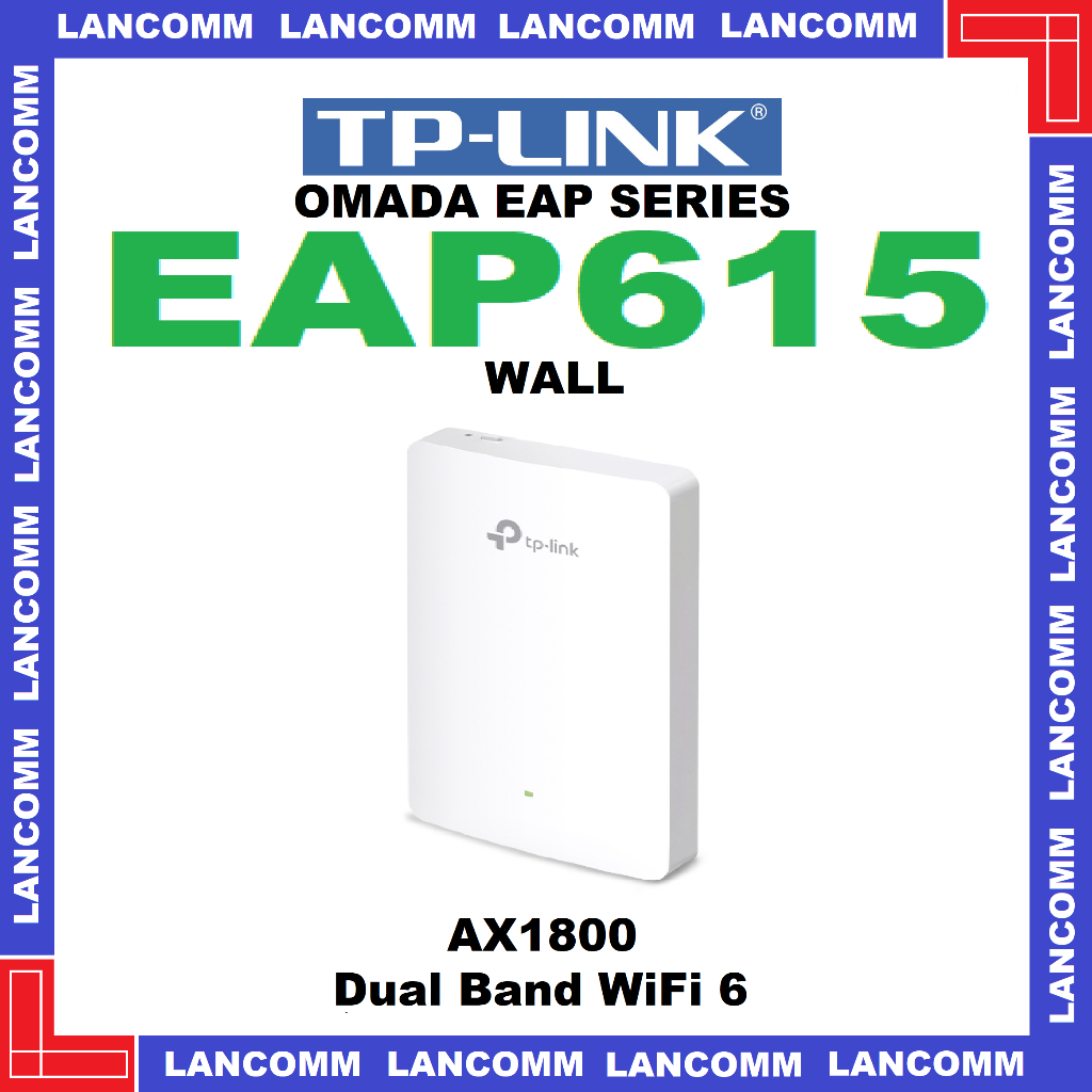 TP-LINK EAP615 Wall AX1800 Wall Plate WiFi 6 Access Point EAP615 EAP615 ...