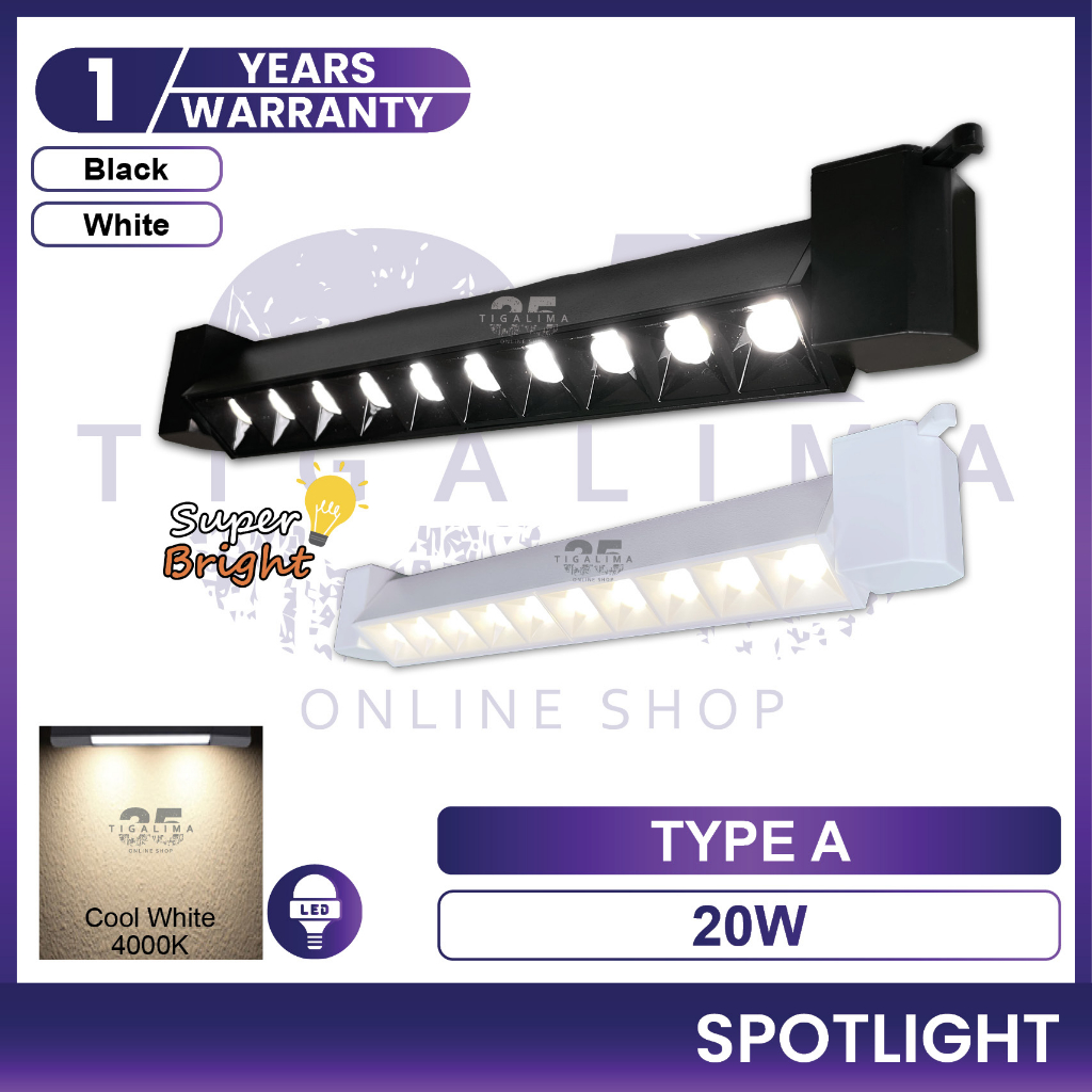 Linear LED Track Light 10W 20W 30W Spotlight LED Linear Light 1 Meter ...
