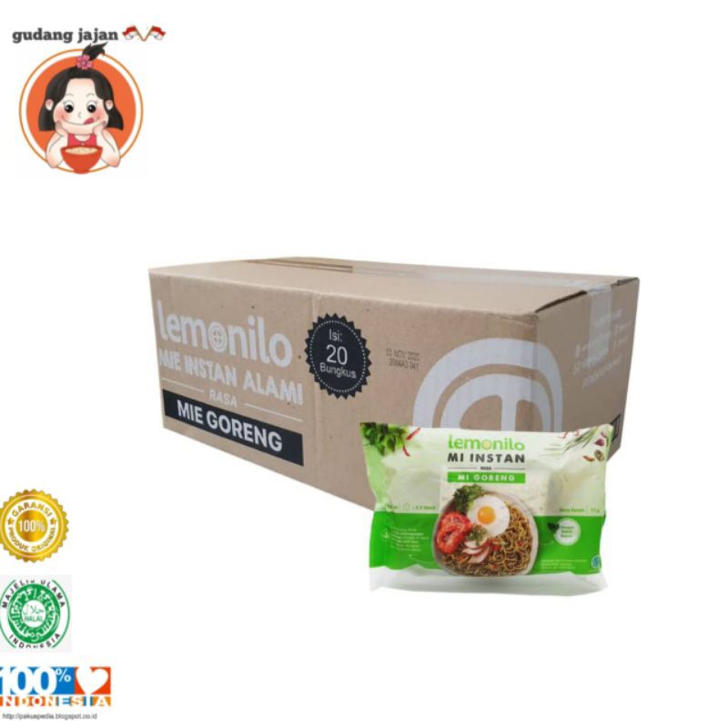 mie lemonilo 1 dus/ 1 karton isi 20pack mie goreng | Shopee Malaysia