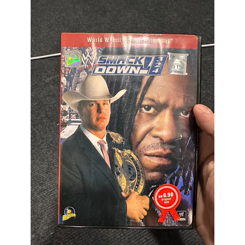 Vcd dvd Wwe wwf wrestling smackdown original | Shopee Malaysia