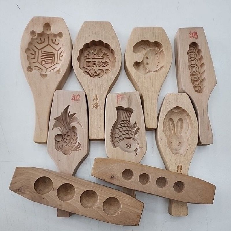 Wooden Mould Mooncake or Bisucit | Shopee Malaysia
