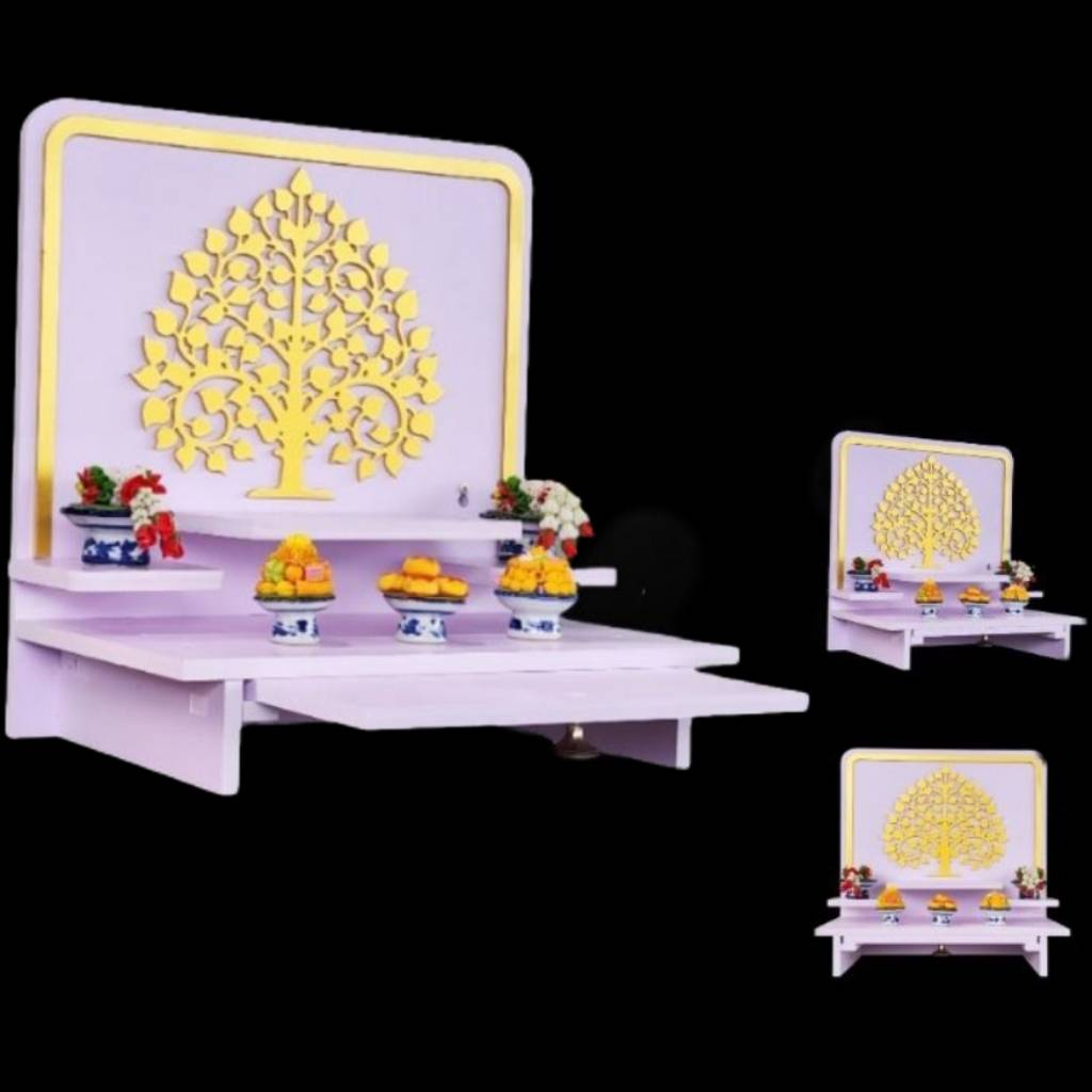 泰国神像白色架子 祭台桌 拜神桌 供神桌 神台Tokh Mhu Tempat Sembahyang Altar Table praying ...