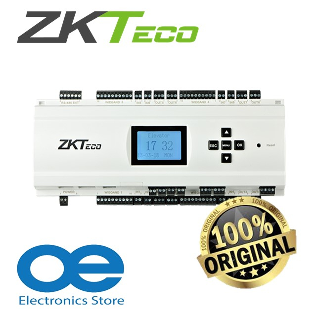 ZKTeco EC10 PACKAGE B Elevator Control Panel c/w Metal Box And Power Supply Unit Access Control ...
