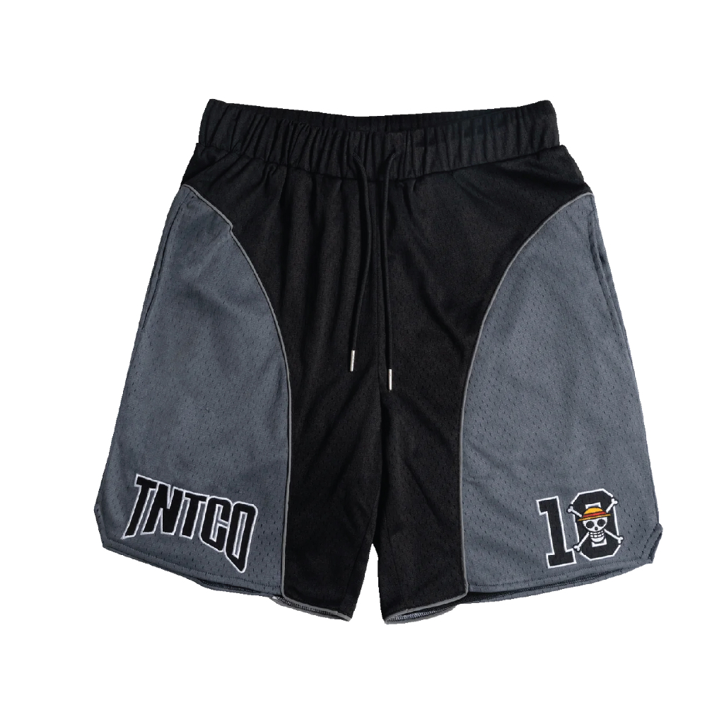 TNTCO x One Piece One Piece Logo Short Black | Shopee Malaysia