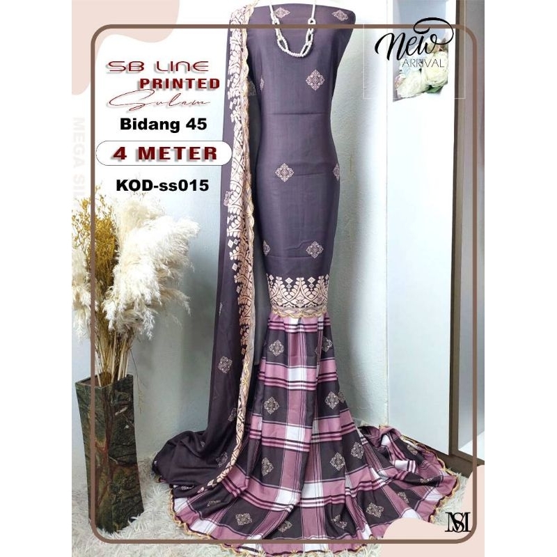 KAIN PASANG SB LINE SONGKET SULAM | Shopee Malaysia