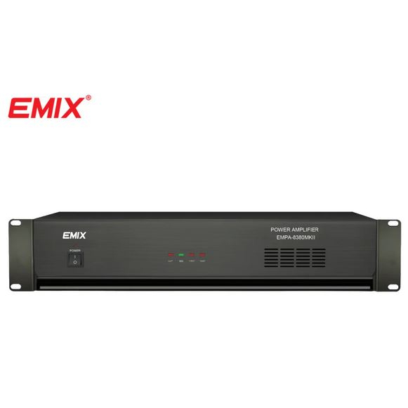 EMIX EMPA-8500 MK II 500W 100V Line Power Amplifier (Refurbished ...