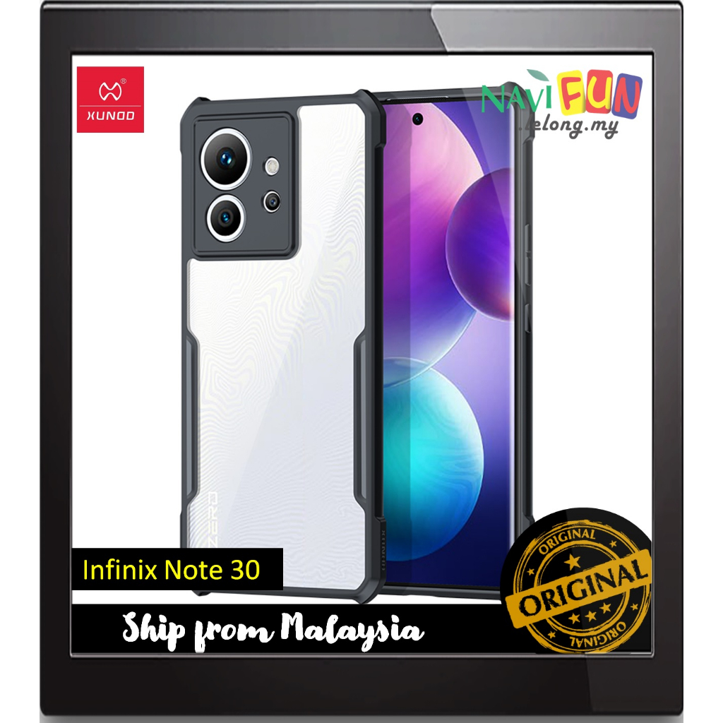 [ Infinix Zero 30 Note 30 40 4G 5G | GT 10 20 Pro ] XUNDD SGS Military Grade Shockproof ...