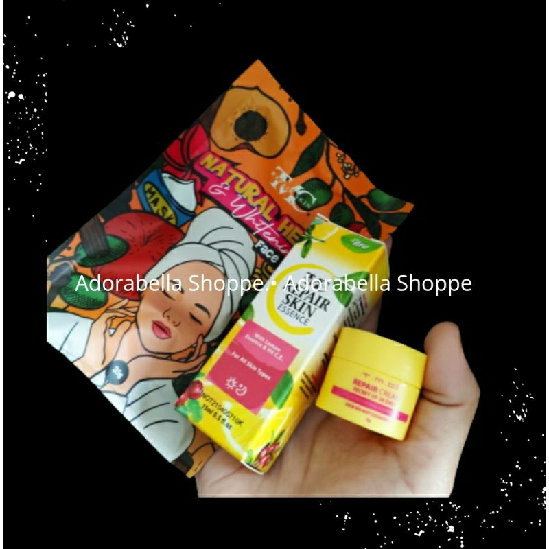 TMC COMBO STARTER | SABUN HERBA ESSENCE REPAIR CREAM | TMC SKINCARE 💯 ...