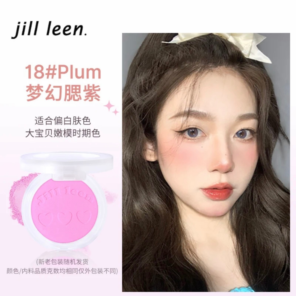【Readystock JILL LEEN Soft Matte Cheek Blush Natural Blusher 柔雾腮红哑光自然裸妆 ...