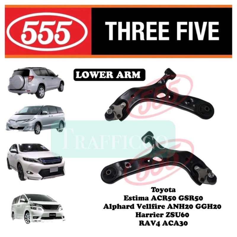 Toyota Alphard Vellfire ANH20 GGH20 Harrier ZSU60 Estima ACR50 RAV4 ACA30 Front Lower Arm With ...