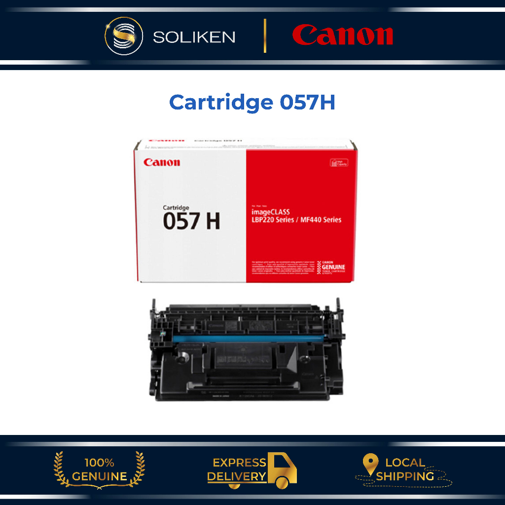 Canon Cartridge 057 | 057H Original Laser Toner cartridges For use in ...
