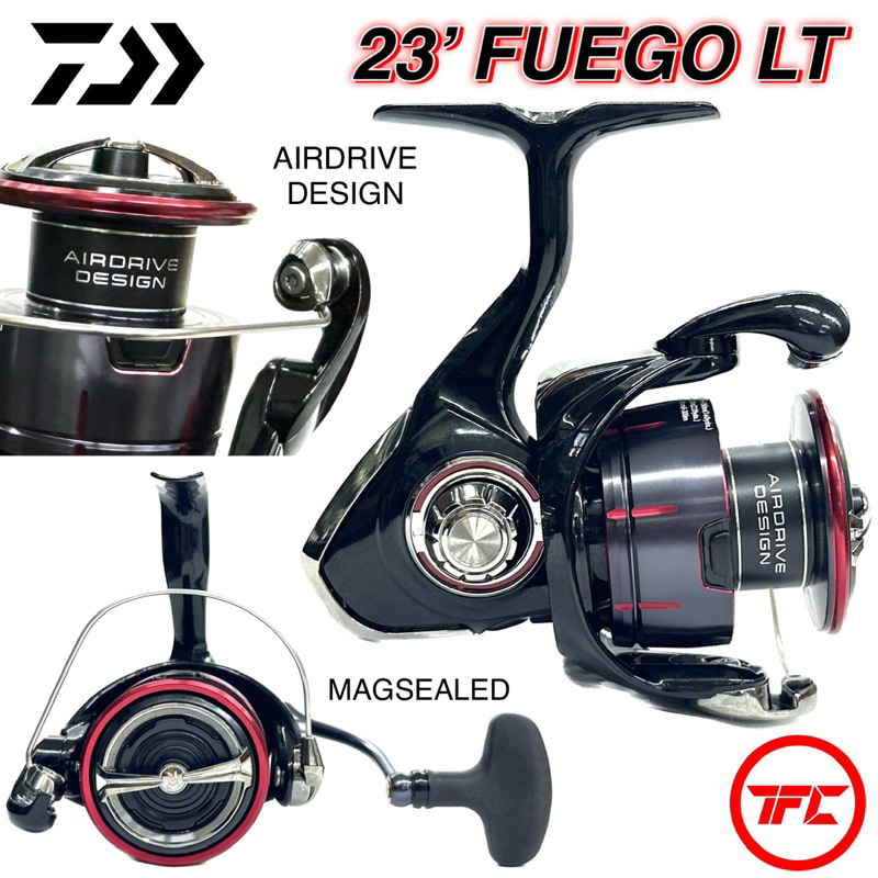 2023 DAIWA Fuego LT 23’ AirDrive Design Spinning Fishing Reel Magsealed | Shopee Malaysia