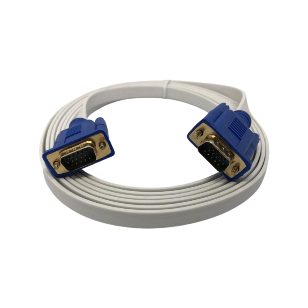 3M/5M VGA Flat Cable Male to Male flexible and durable | Shopee Malaysia
