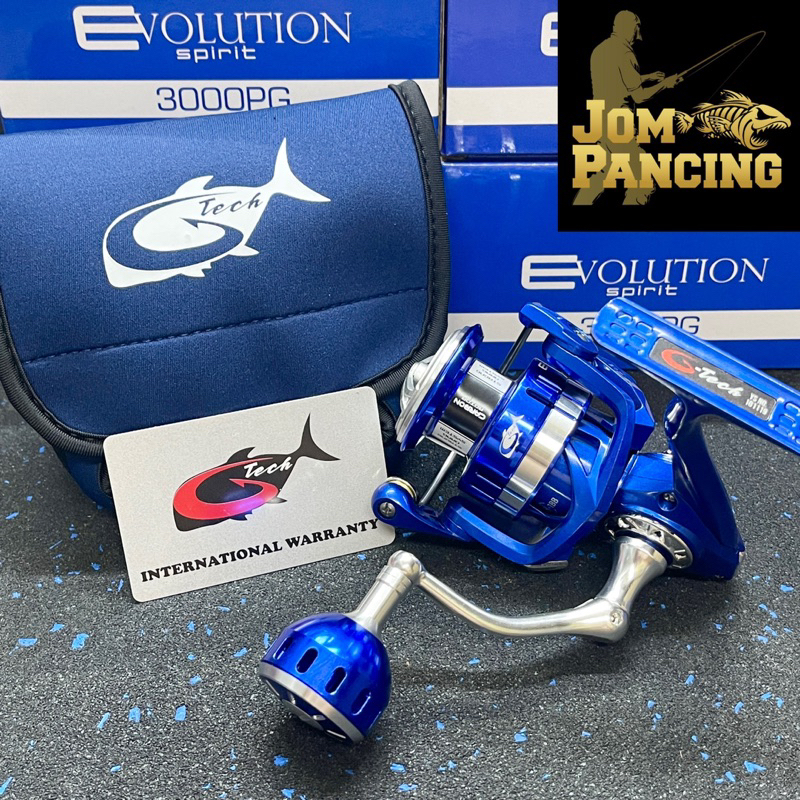 【Jom Pancing】🔥2023🔥G-TECH EVOLUTION SPIRIT 🔥9 BEARINGS🔥 (🎁Free Nylon ...