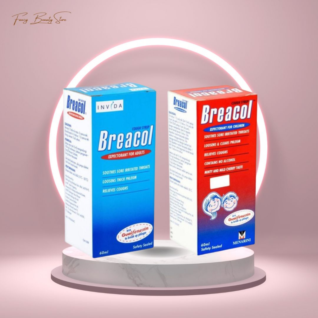 BREACOL UBAT BATUK 60ML ( DEWASA & KANAK-KANAK) READY STOCK!!! | Shopee ...