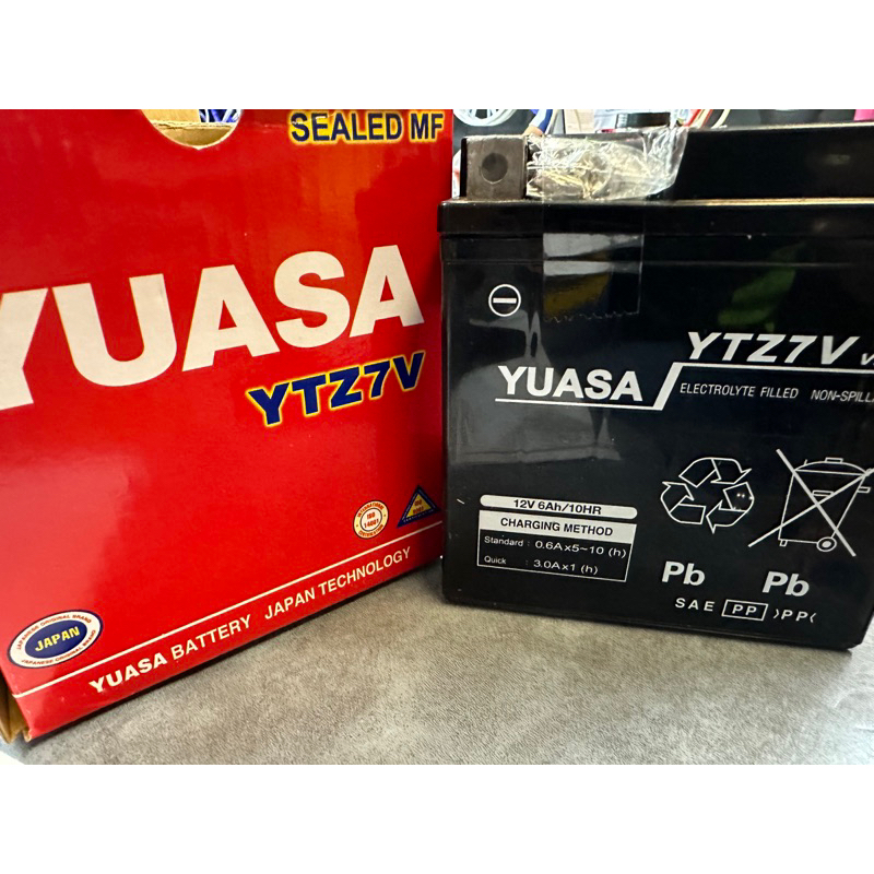 100% ORIGINAL -YUASA YTZ7V YAMAHA NMAX NVX155 -JAPAN TECHNOLOGY BATTERY ...
