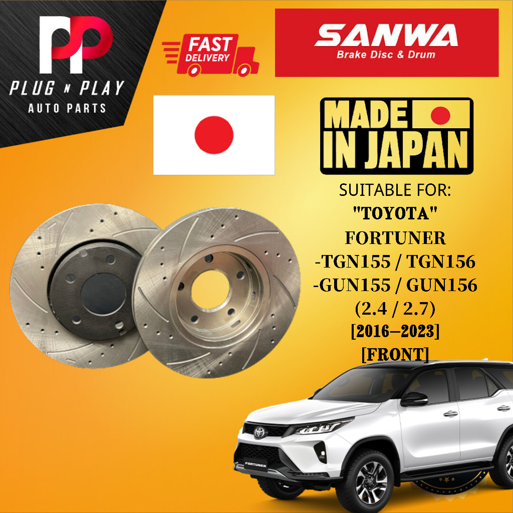 TOYOTA FORTUNER [2016~2023] TGN155 , TGN156 / GUN155 , GUN156 (2.4 / 2. ...