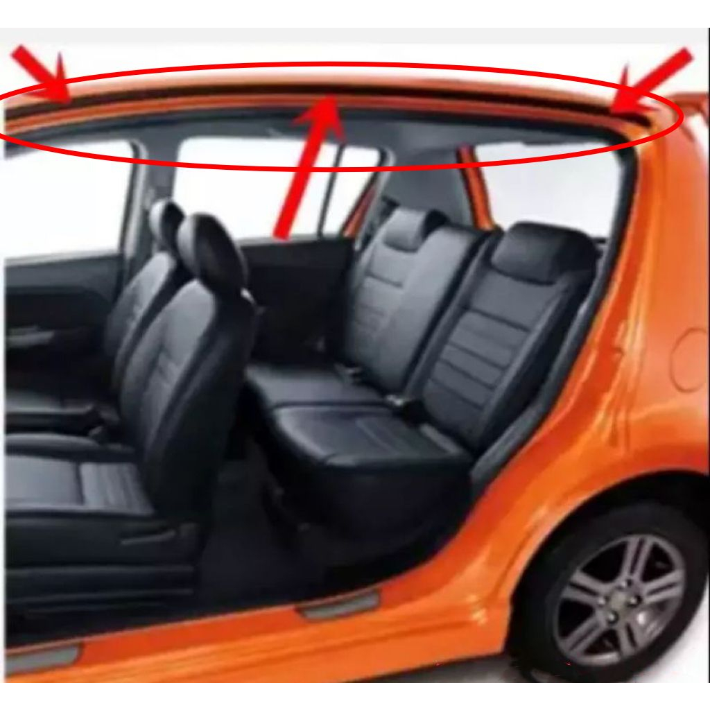ORIGINAL PERODUA MYVI FIRST MODEL ROOF INNER WEATHERSTRIP RUBBER BUMBUNG GETAH DALAM 68213-BZ010 ...