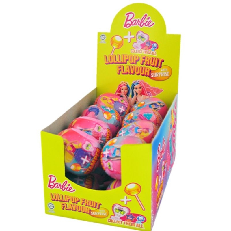 BarBIE LOLLIPOP FRUIT FLAVOUR WITH SURPRISE | Shopee Malaysia