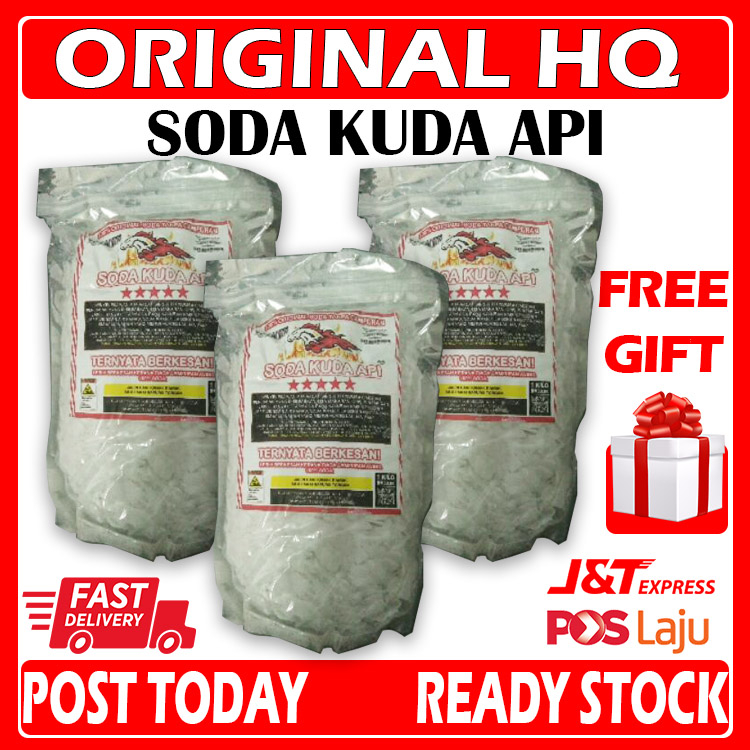 Soda Kuda Api Paip Tersumbat Original Hq 100% Murah Free Gift 500g ...