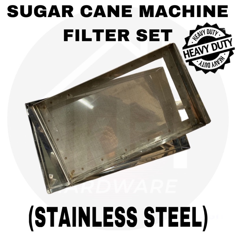 (HEAVY DUTY) STAINLESS STEEL SUGAR CANE MACHINE FILTER SET / FILTER ...