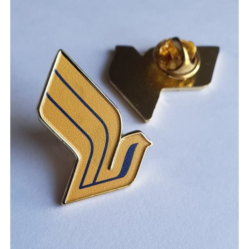 Lapel Pin Singapore Airlines Metal Pin 3cm | Shopee Malaysia