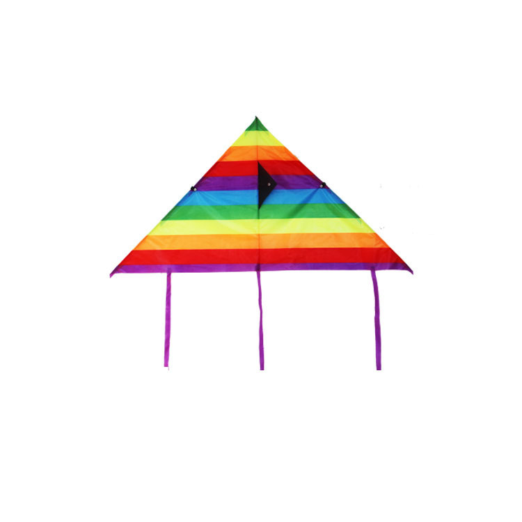 Cartoon Triangle Kite with Long Tail (FREE String) layang2 + tali ...