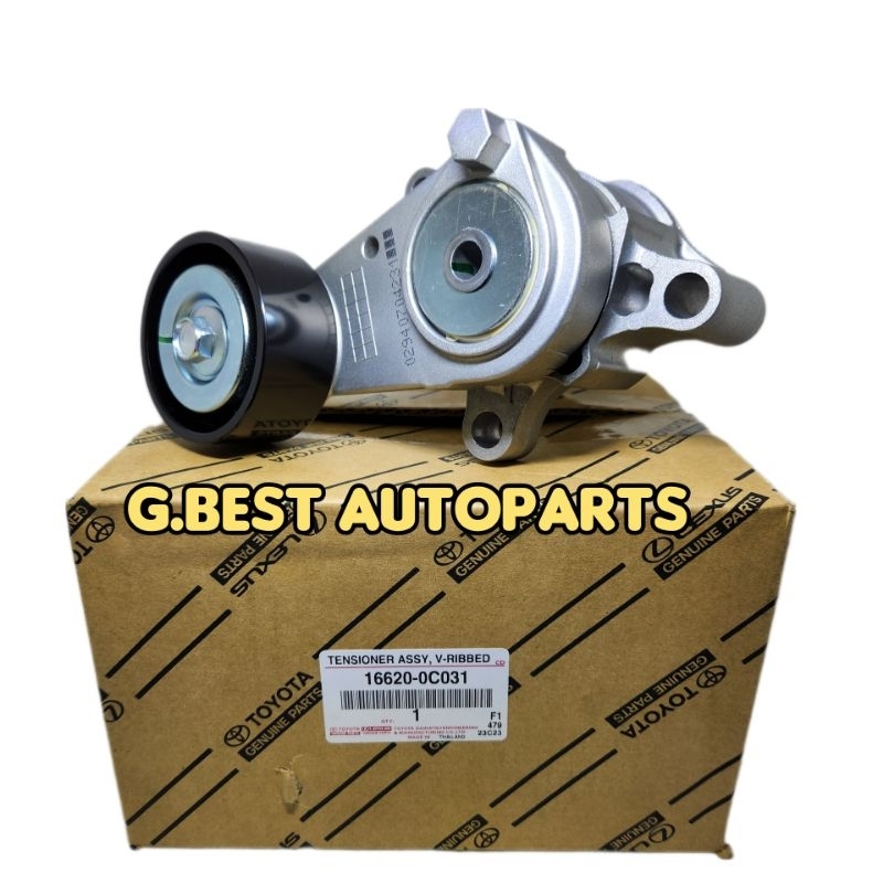 100% ORIGINAL TOYOTA FAN BELT TENSIONER INNOVA TGN40 TGN140 FORTUNER ...