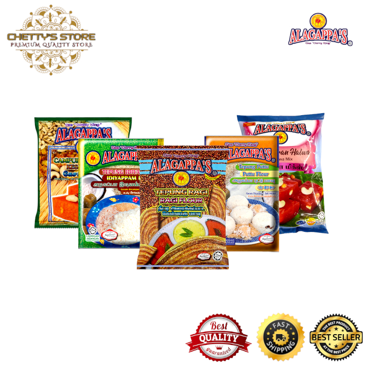 ALAGAPPA'S ASSORTED FLOUR AND MIX(300G/400G/450G/500G/2.4KG) | Shopee ...