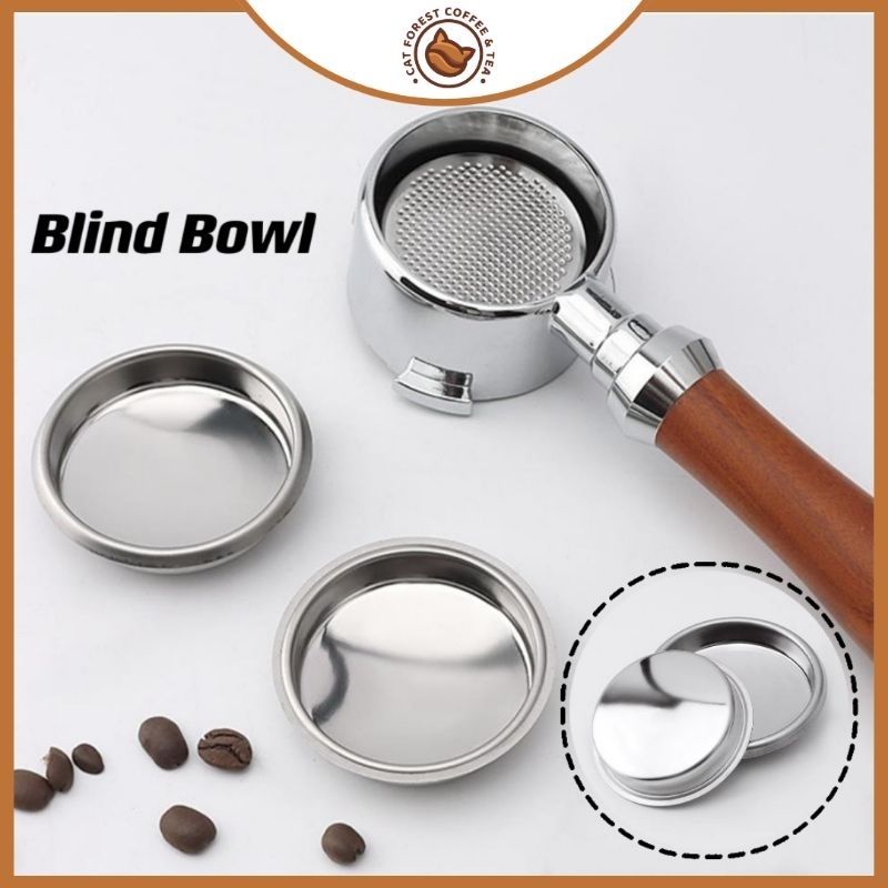 Blind Filter Backflush Portafilter Insert Basket Blind Bowl Espresso ...