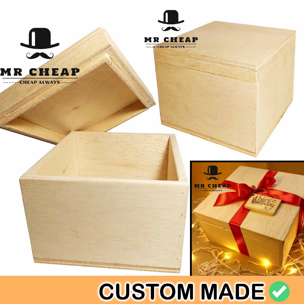 (Hot)Wood Storage Box with Lid/Kotak Kayu/Storage Box/Home Storage 2013 ...