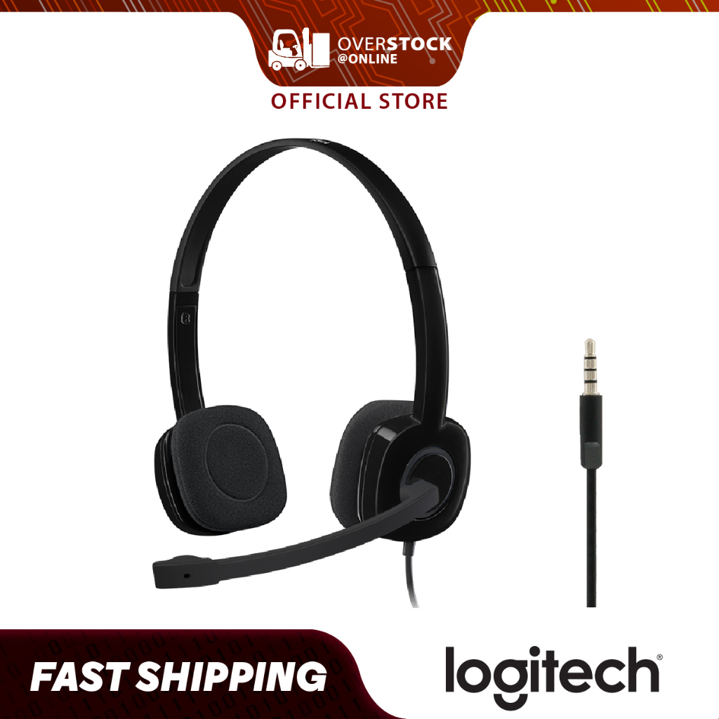LOGITECH H151 / H150 Wired headset Stereo Headphones with In-line ...